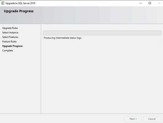 Upgrade Microsoft SQL Server Express 2014 to 2019