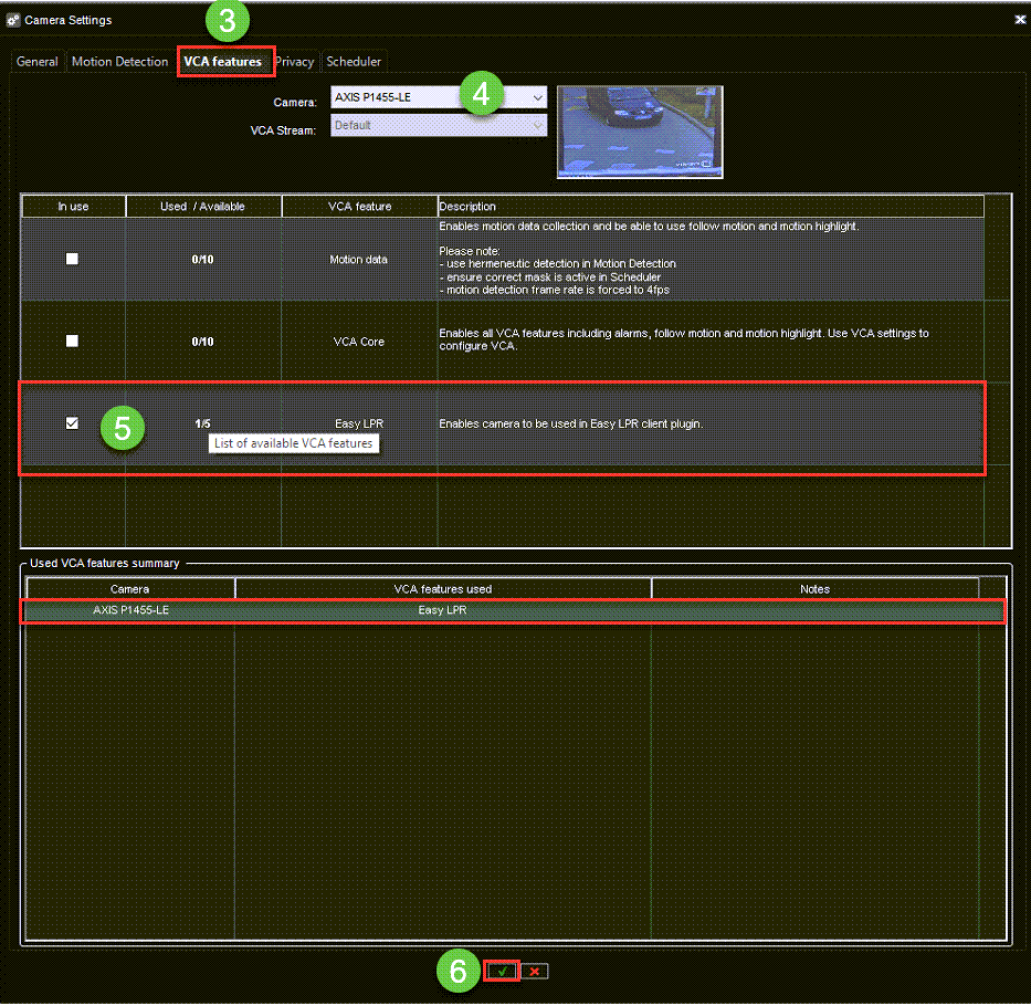 How to enable Easy LPR