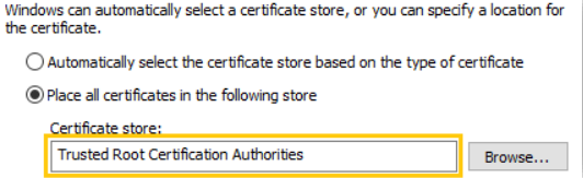 Axis Device Manager and Certificate creation/installation | Mirasys ...