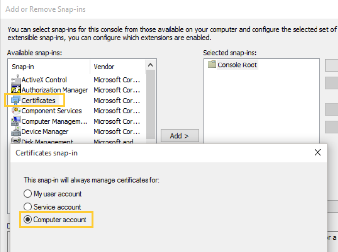 Axis Device Manager and Certificate creation/installation | Mirasys ...
